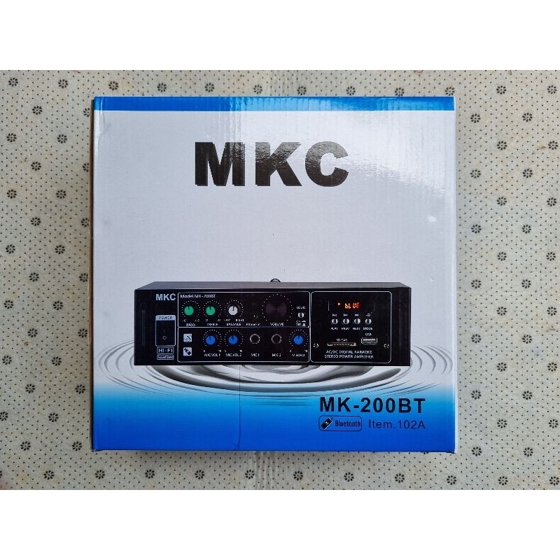 เครื่องขยายเสียง MKC-MK-200BT | Shopee Thailand