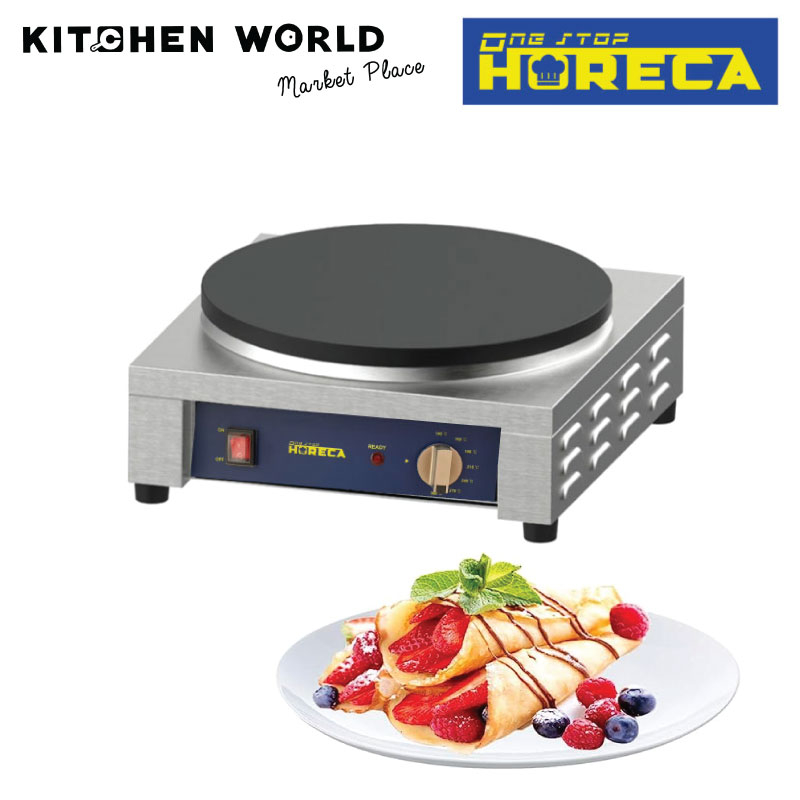 OneStopHoreca PA10315 Crepe Machine Crepe Maker Single D.400 mm ...