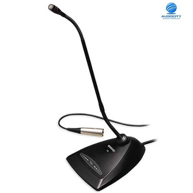 SHURE MX418D/S ไมค์โพเดี้ยม ไมโครโฟนแบบก้านยาวพร้อมฐานวาง ก้านยาว18" Desk-Top Mounted ...