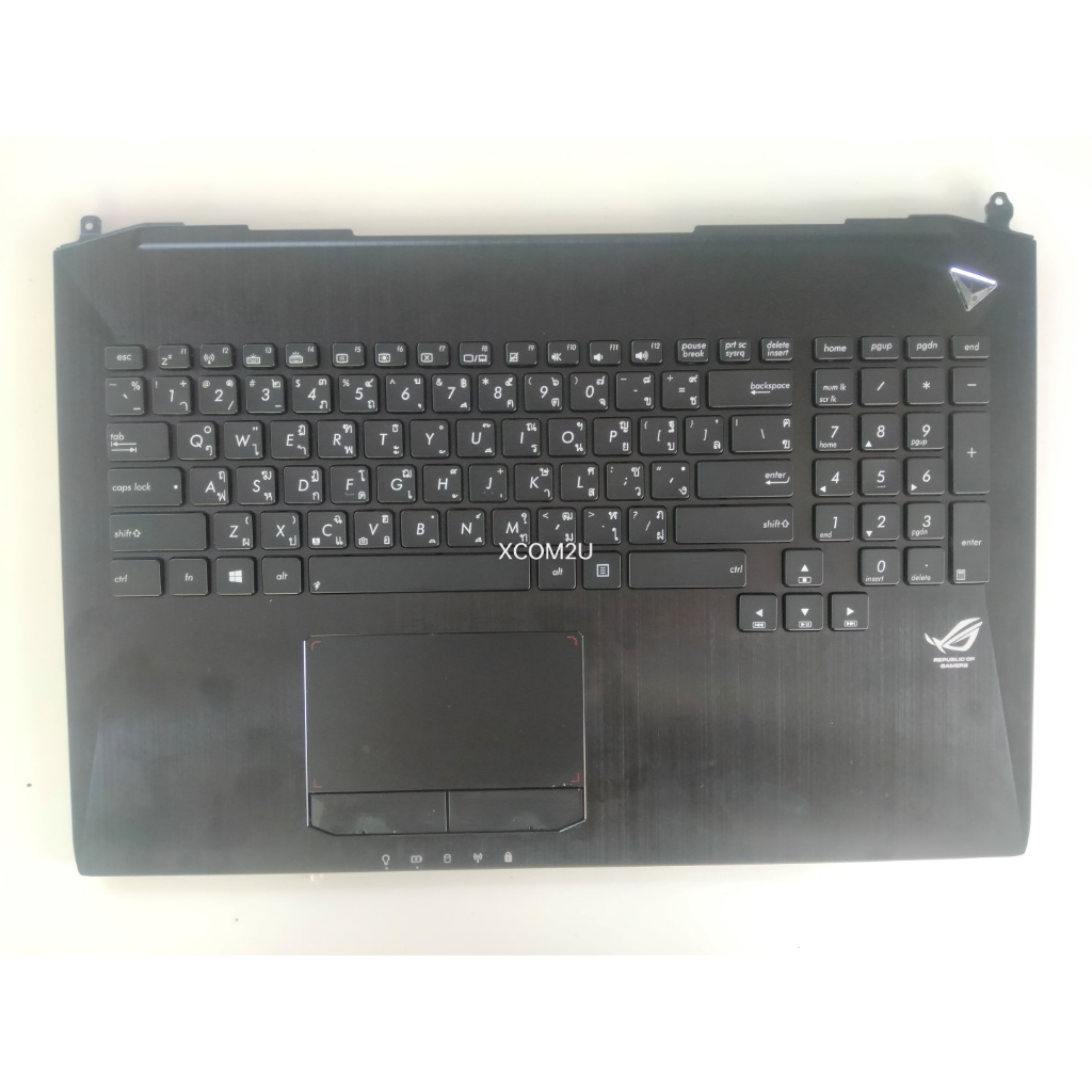 โล๊ะสต็อก KEYBOARD Asus รวมบอดี้ รุ่น G750 G750JW G750JX ของใหม่ ของแท้ ...