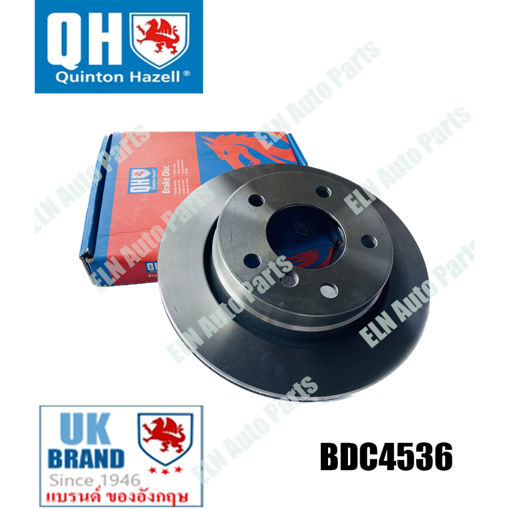 จานดิสก์เบรคหลัง (คู่) BMW 3series E46 318i-325i ปี 2000 ขนาด 276 mm ...