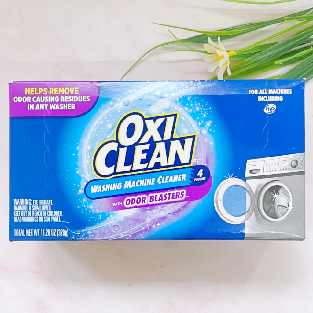 [OxiClean™] Washing Machine Cleaner with Odor Blasters 11.28 OZ, 4 ...