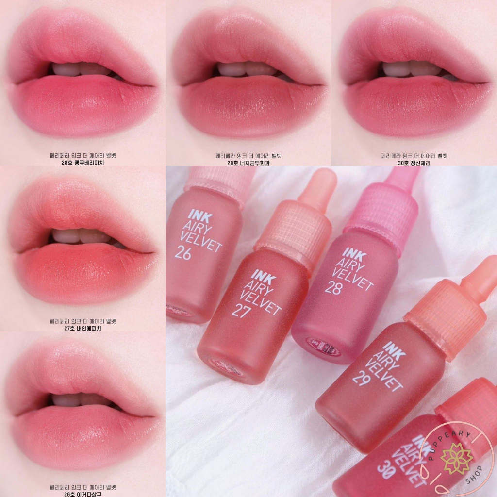 (แท้/พร้อมส่ง) PERIPERA INK THE AIRY VELVET | Shopee Thailand