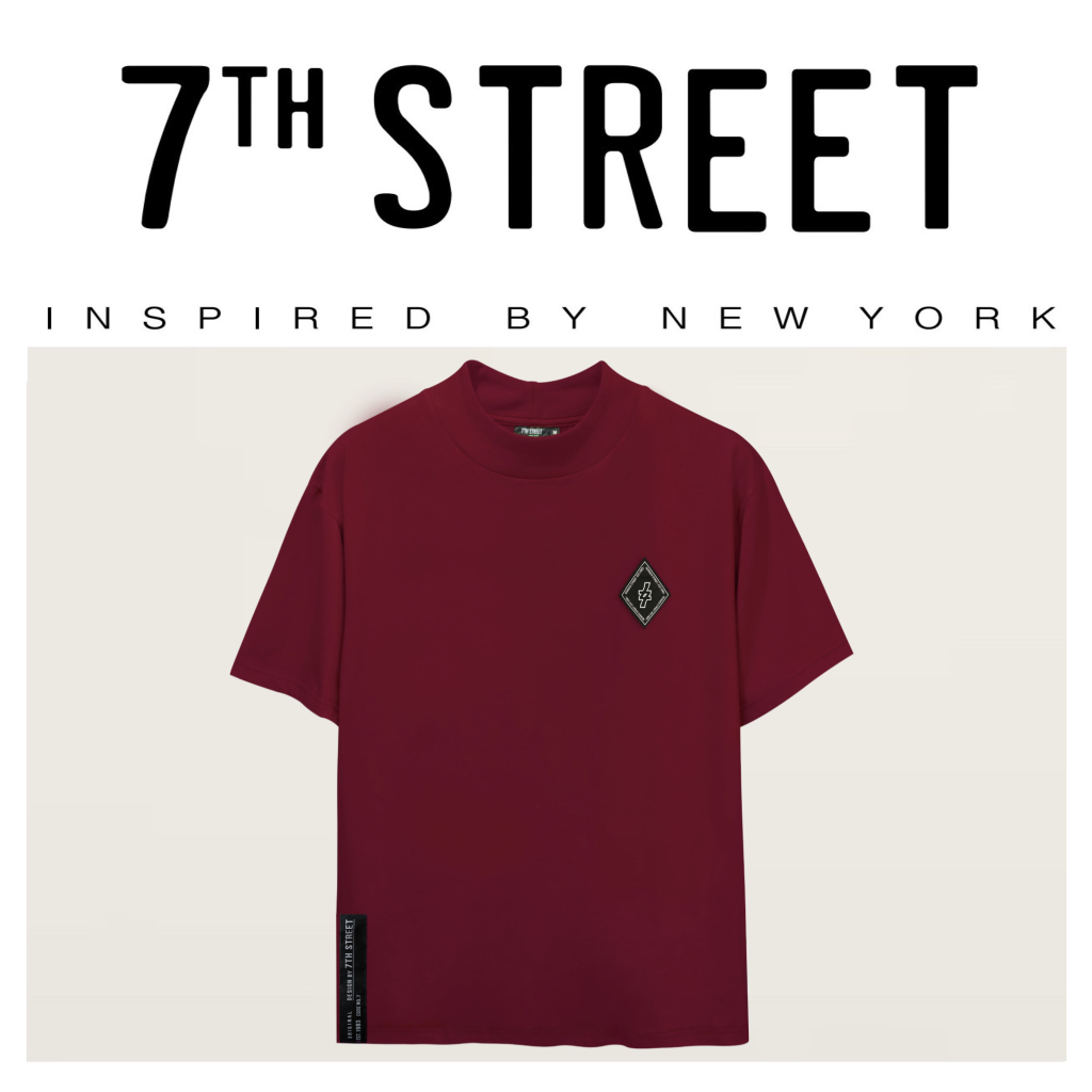 7th Street เสื้อยืดแบบโอเวอไซส์ (Oversize) รุ่น OD-DMS004 | Shopee Thailand