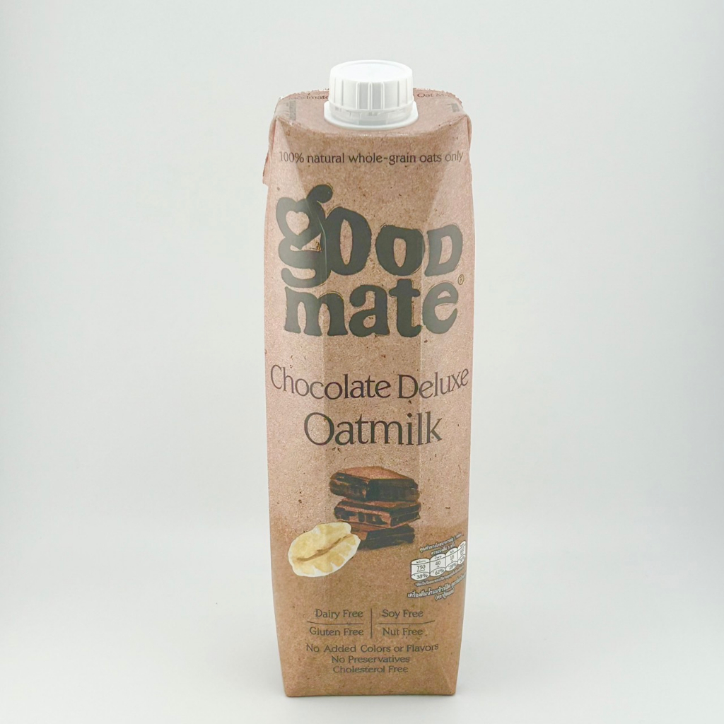 Good Mate Chocolate Deluxe Oatmilk เครื่องดื่มน้ำนมข้าวโอ๊ต สูตร ...