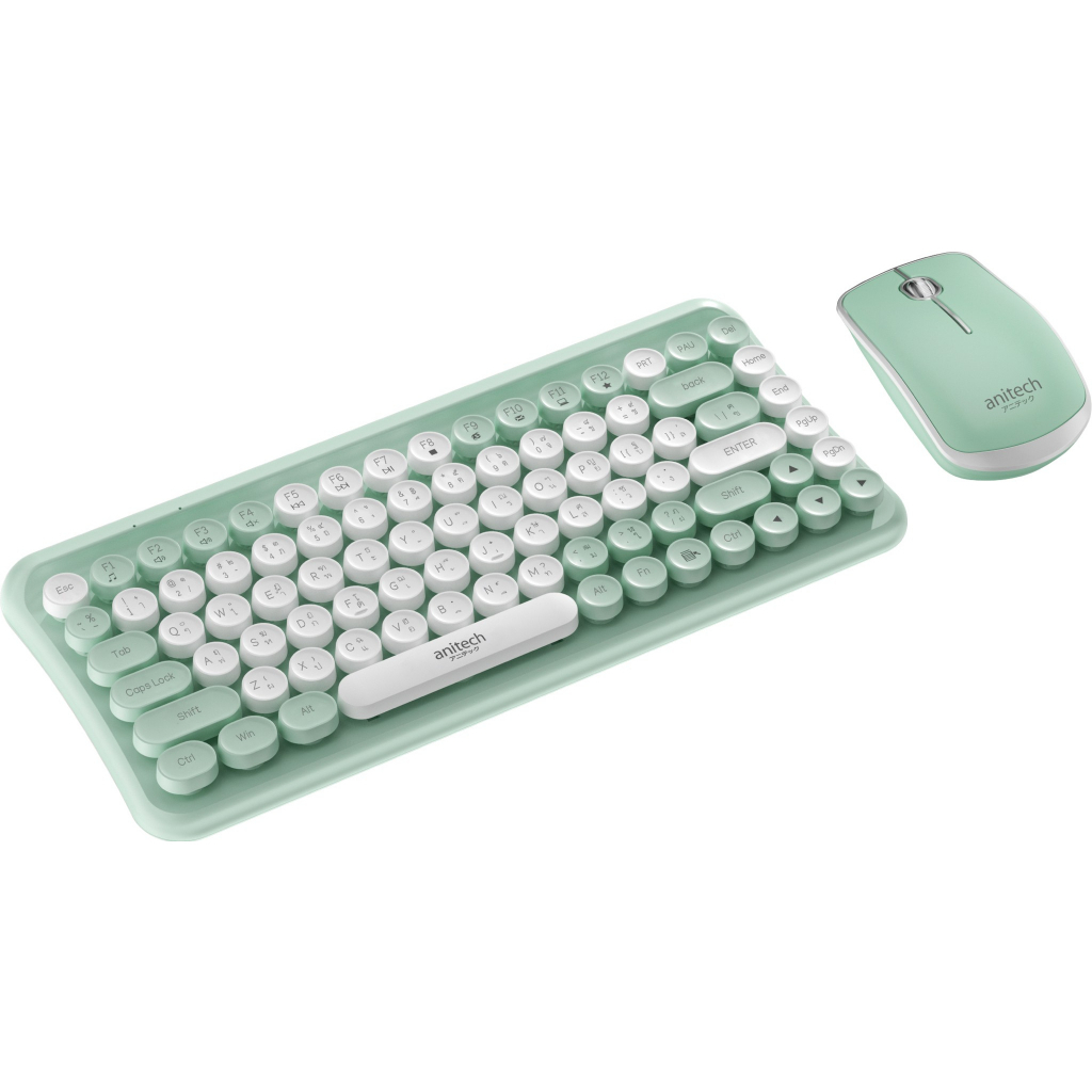 Anitech Wireless Keyboard & Mouse Combo set คีย์บอร์ดและเมาส์ไร้สาย ...