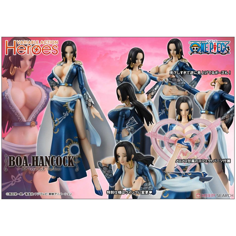 Variable Action Heroes - ONE PIECE Boa Hancock (Ver. Blue) Miyazawa Mokei limited distribution ...