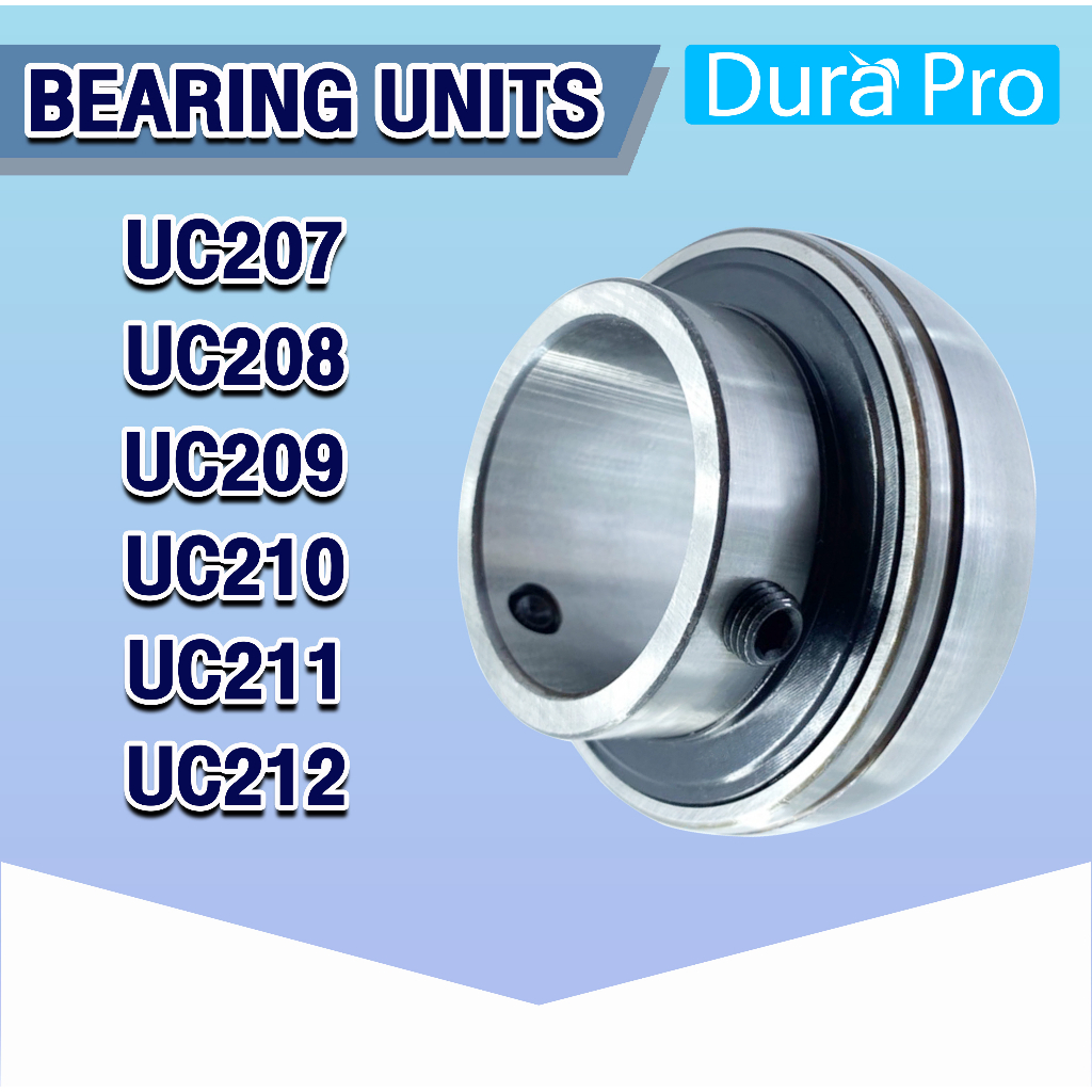 UC207 UC208 UC209 UC210 UC211 UC212 ตลับลูกปืนตุ๊กตา ( Bearing Units ) เพลามิล UCP UCF UCFL UC ...