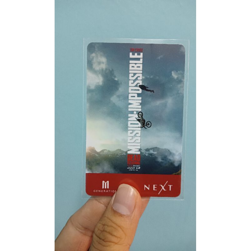 บัตรสะสม บัตรหนัง M Pass | M Generation Mission Impossible Dead Reckoning จากโรงหนัง Major ...