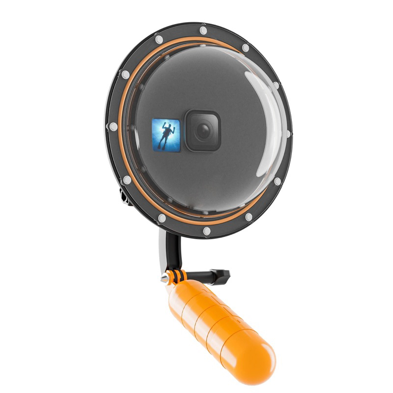 TELESIN 98 feet Waterproof Dome Port Diving Case for GoPro Hero 13 / 12 ...