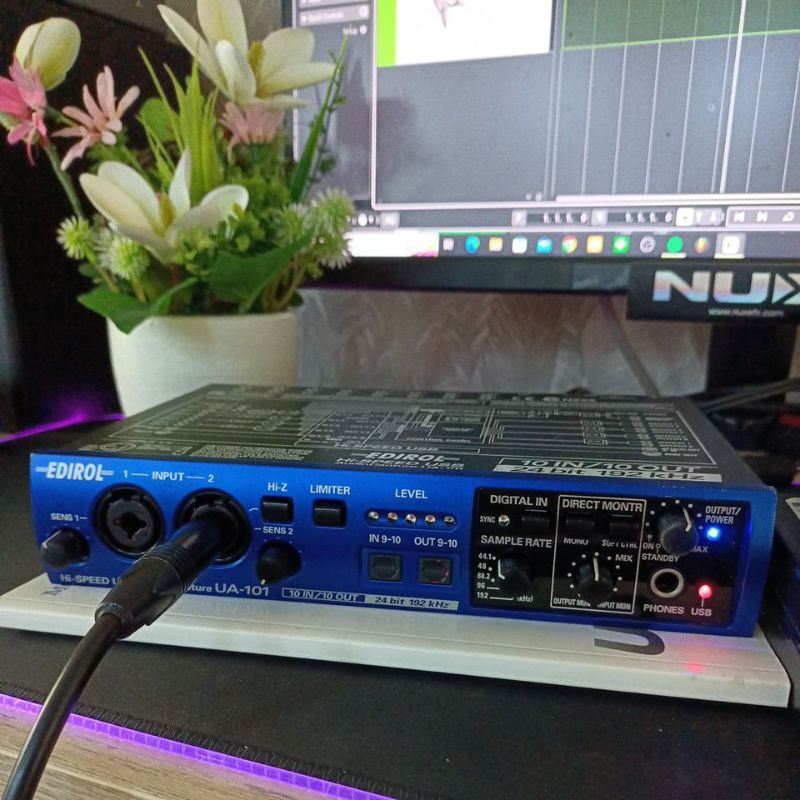 EDIROL UA-101 USB (10-in 10-out) 24bit 192KHz Made in japan | Shopee ...