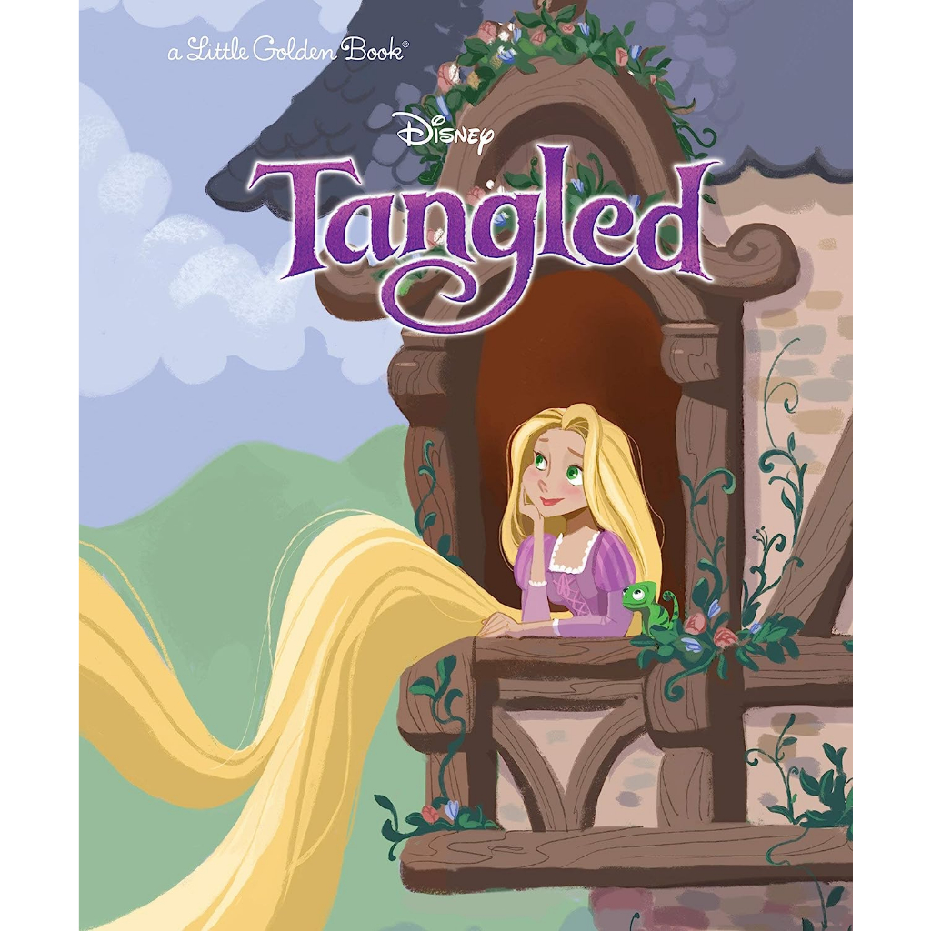 Tangled (Disney Tangled) Hardback Little Golden Book English | Shopee ...