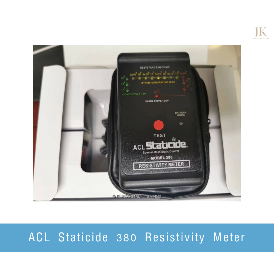 เครื่องวัดความต้านทานผิว ACL Staticide 380 Resistivity Meter | Shopee ...