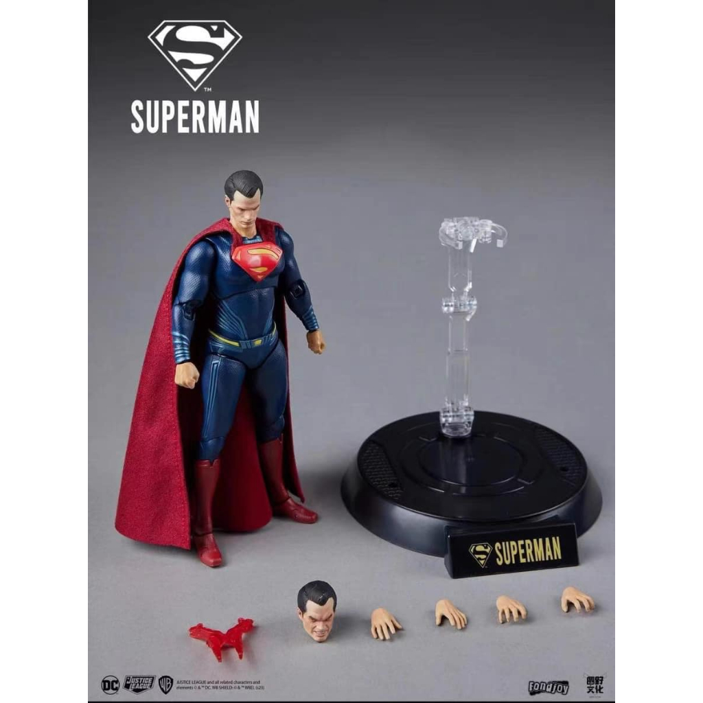 [Instock] Fondjoy DC Comics 1/9 Action-Figure Superman | Shopee Thailand