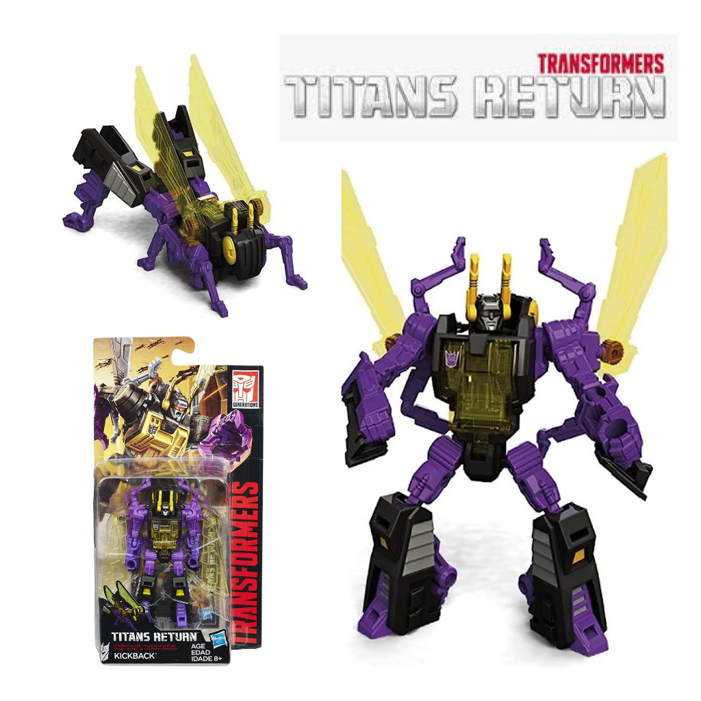 หุ่นยนต์ Transformers : Kickback ของแท้ พร้อมส่ง | Shopee Thailand