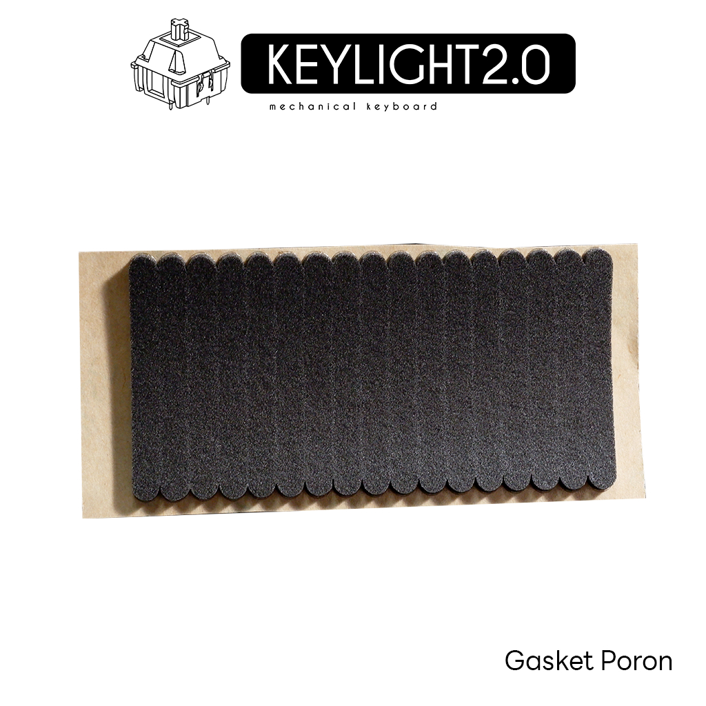 Gasket Poron KBDfans D65 โฟมรองคีย์บอร์ด poron ปะเก็นคีย์บอร์ด | Shopee Thailand