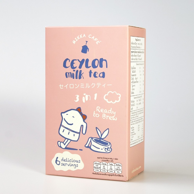 Mikka Ceylon Milk Tea 3in1 - ซีลอน มิลค์ที | Shopee Thailand