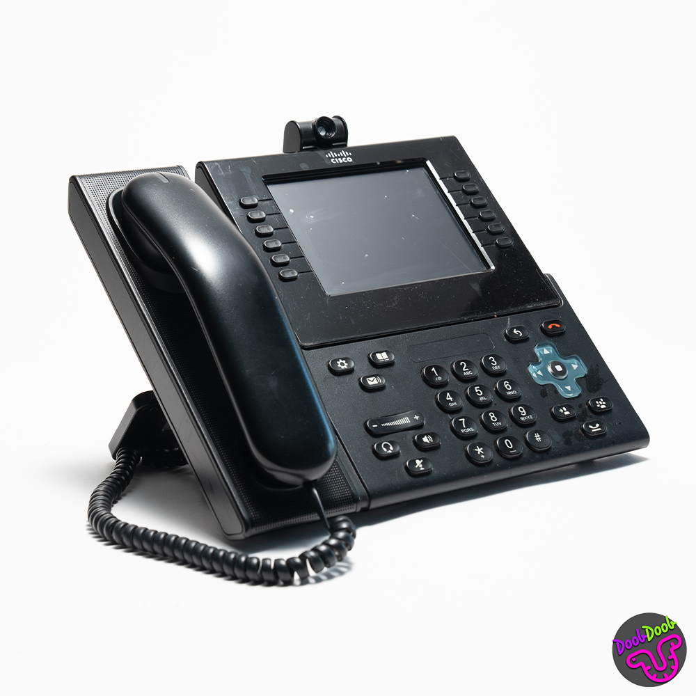 โทรศัพท์ Cisco VOIP Unified IP PoE Phone 9971 พร้อมกล้อง - CP-9971-C ...