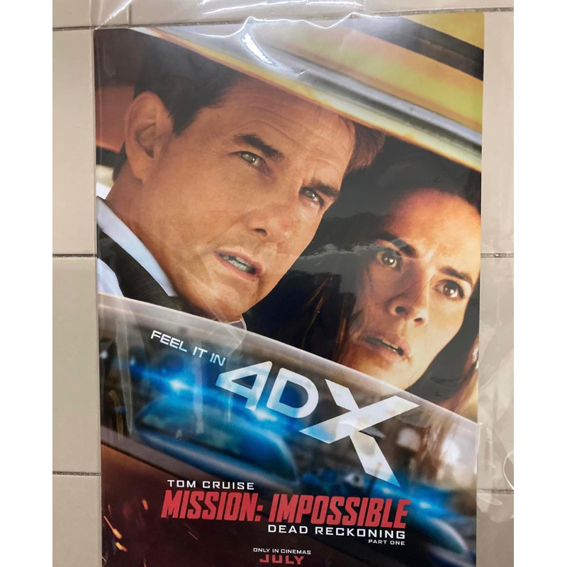 (ทักลด50%)โปสเตอร์ mission impossible 7 แท้ จาก Sf major | Shopee Thailand