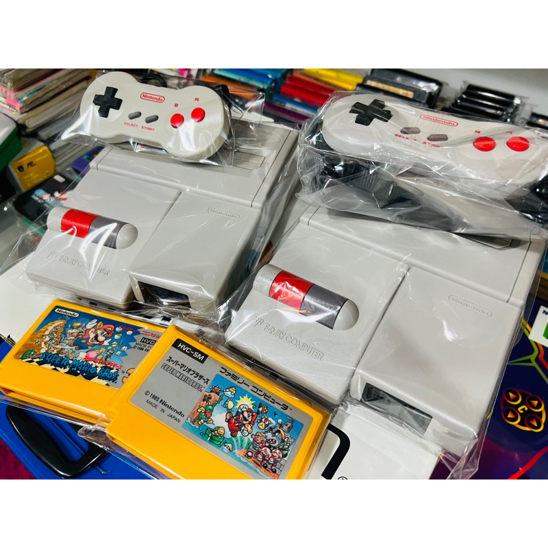 Famicom AV แท้รุ่นสุดท้ายที่ทำออกมา สายเอวีจะเป็นระบบเดียวกับ Super ...