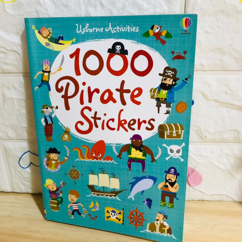 Usborne Activities 1000 Pirate Stickers หนังสือมือสอง -al1 | Shopee ...