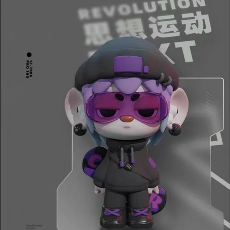 [พร้อมส่ง][แบบแยก] EAR CIPHER X TNT SPACE กล่องสุ่ม อาร์ตทอย ART TOY ...