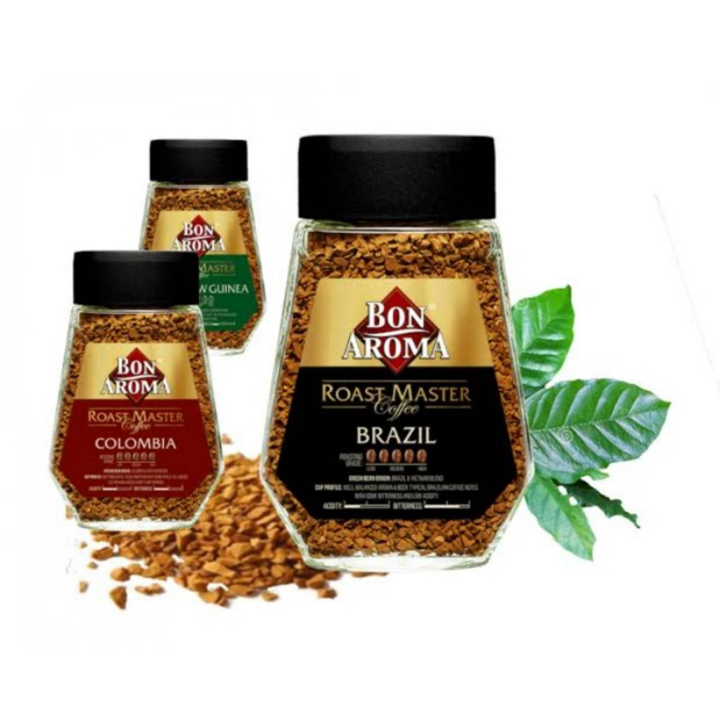 บอน อโรม่า โรสต์ มาสเตอร์ BON AROMA Roast Master Coffee Brazil ...