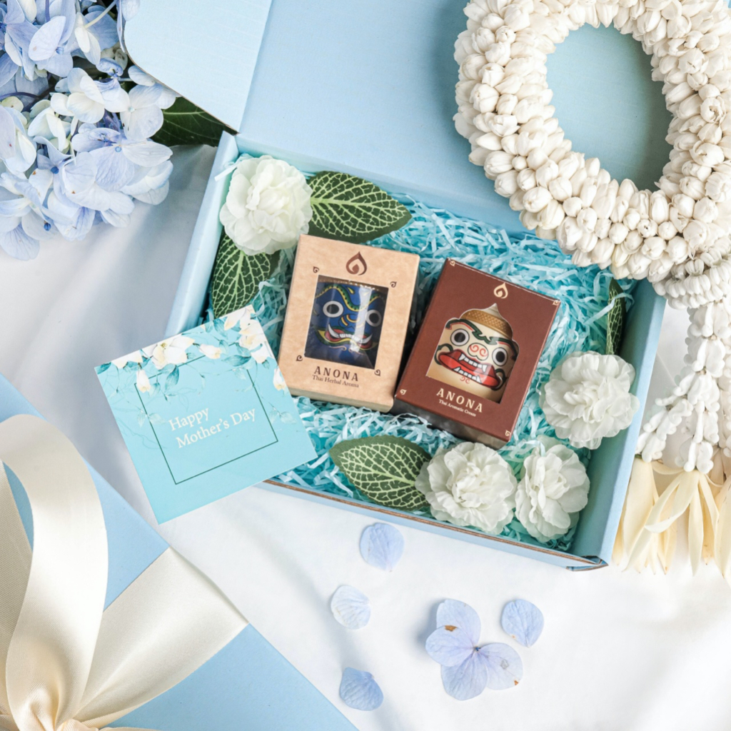 RUK MAE GIFT SET เซตของขวัญวันแม่สไตล์ไทยรวมผลิตภัณฑ์หอม BY ANONA ...