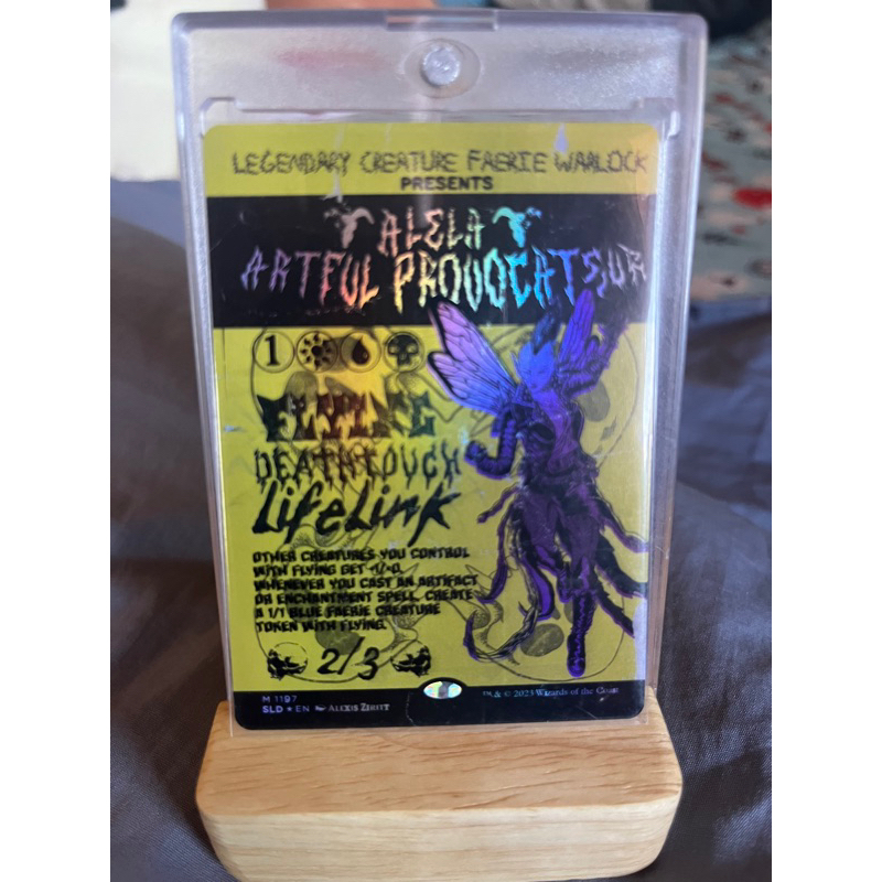 การ์ด MTG Alela, Artful Provocateur Foil Magic the Gathering EDH รุ่น ...