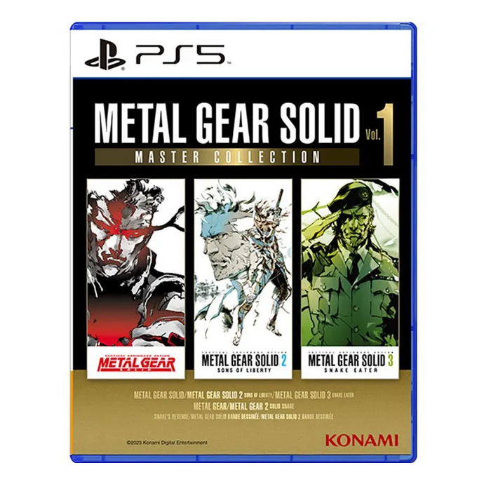 PlayStation : PS5 Metal Gear Solid: Master Collection Vol. 1 (Z3/Asia ...