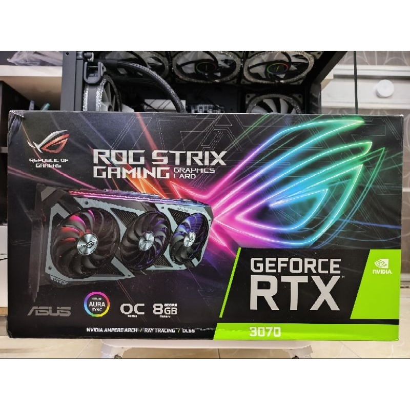 (พร้อมส่ง)การ์ดจอ RTX 3070 ROG STRIX OC EDITION 8GB ตัวท๊อป เป็นตัว ...