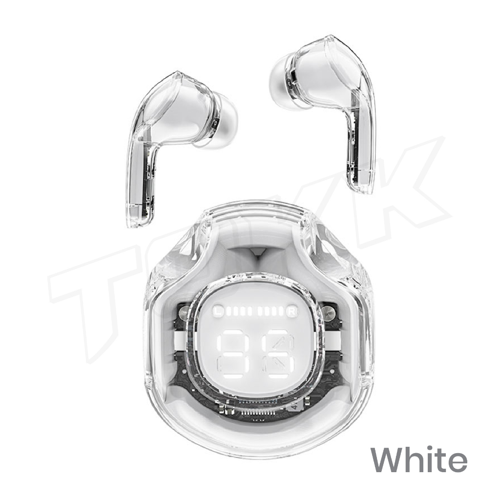 Acefast รุ่น T8 Crystal TWS headset หูฟังไร้สาย บลูทูธ 5.3 หูฟังพร้อมเค ...