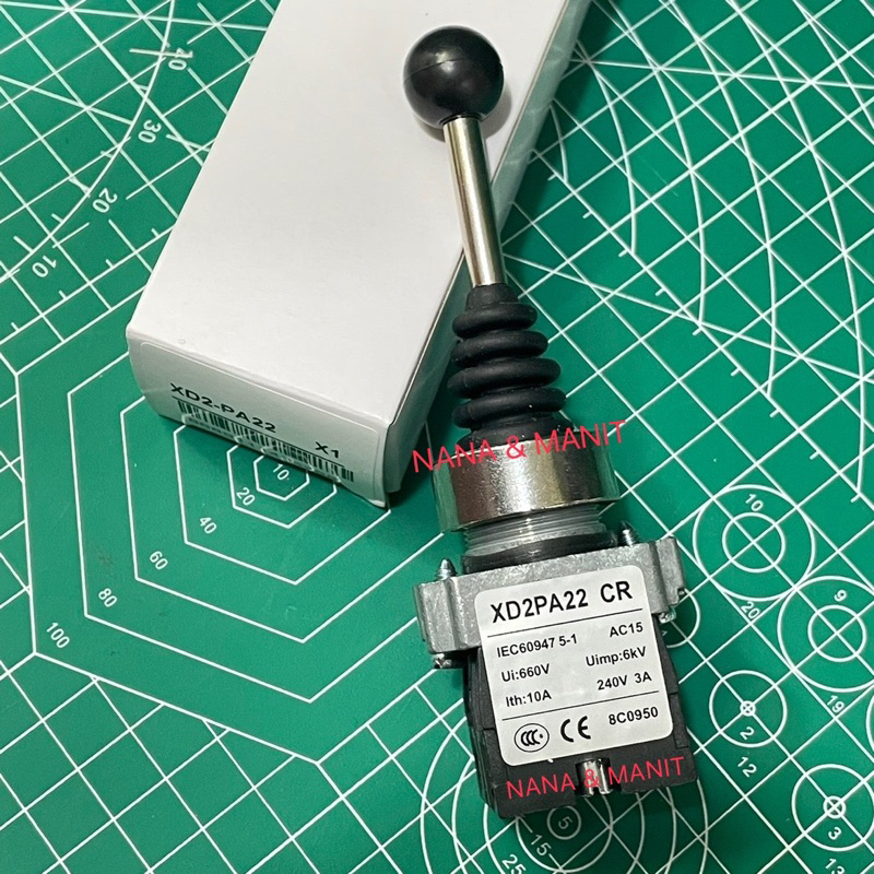 XD2PA22 CR XD2PA24 CR จอยสติ๊ก โยก-เด้งกลับ2ทิศทาง , โยกเด้งกลับ 4 ทิศ ...