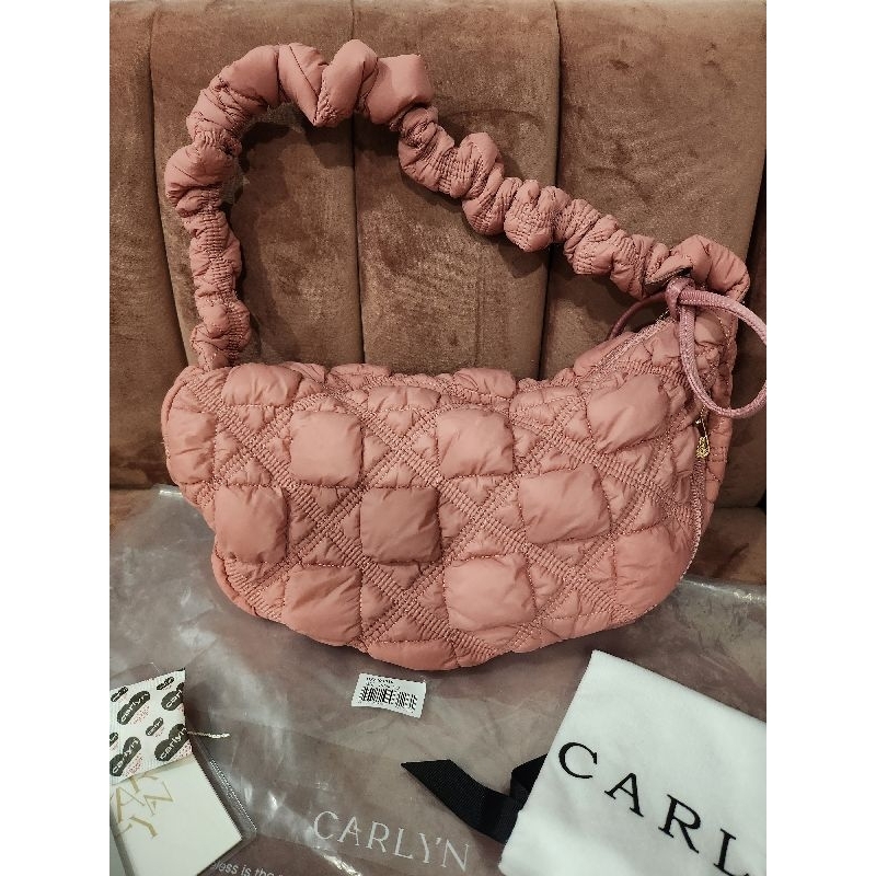 Carlyb cozy M สี rose pink ของแท้ 100% | Shopee Thailand