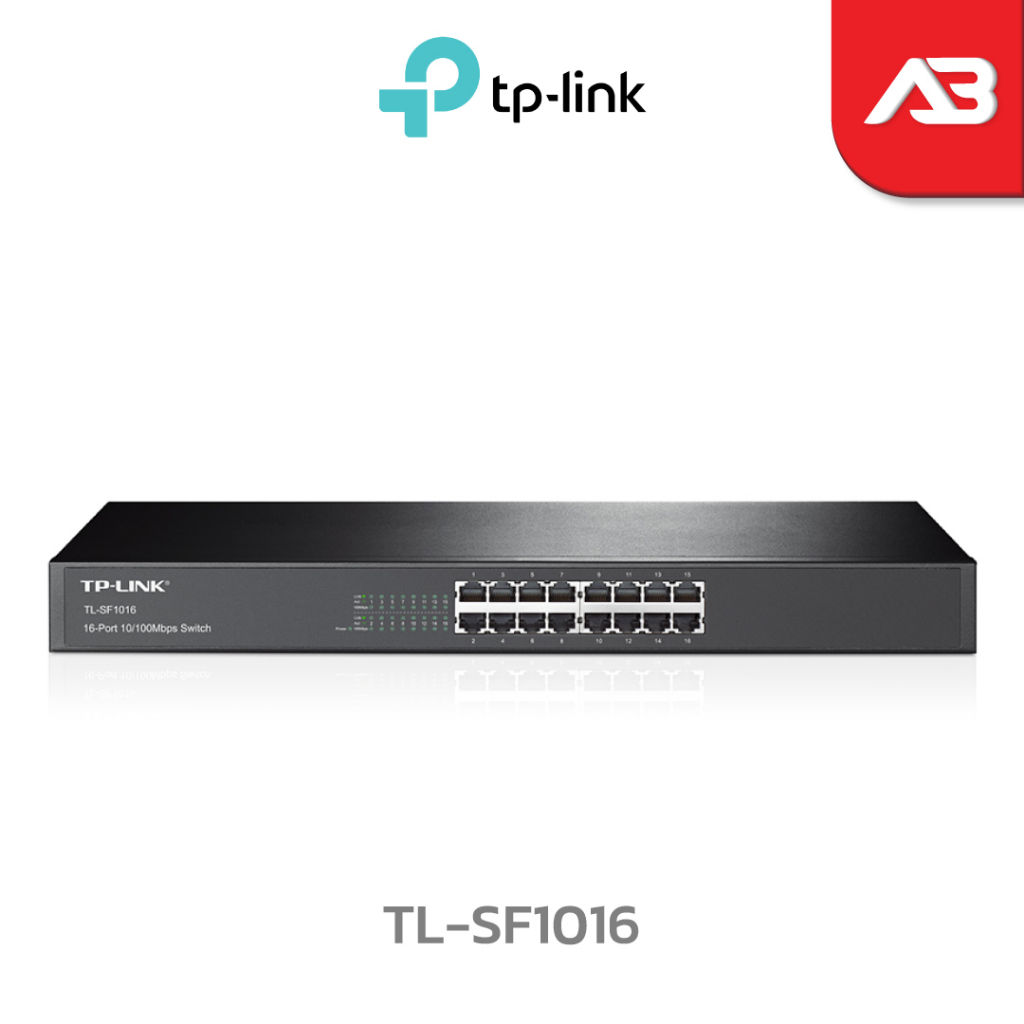 TP-Link 16-Port 10/100Mbps Rackmount Switch รุ่น TL-SF1016 | Shopee ...