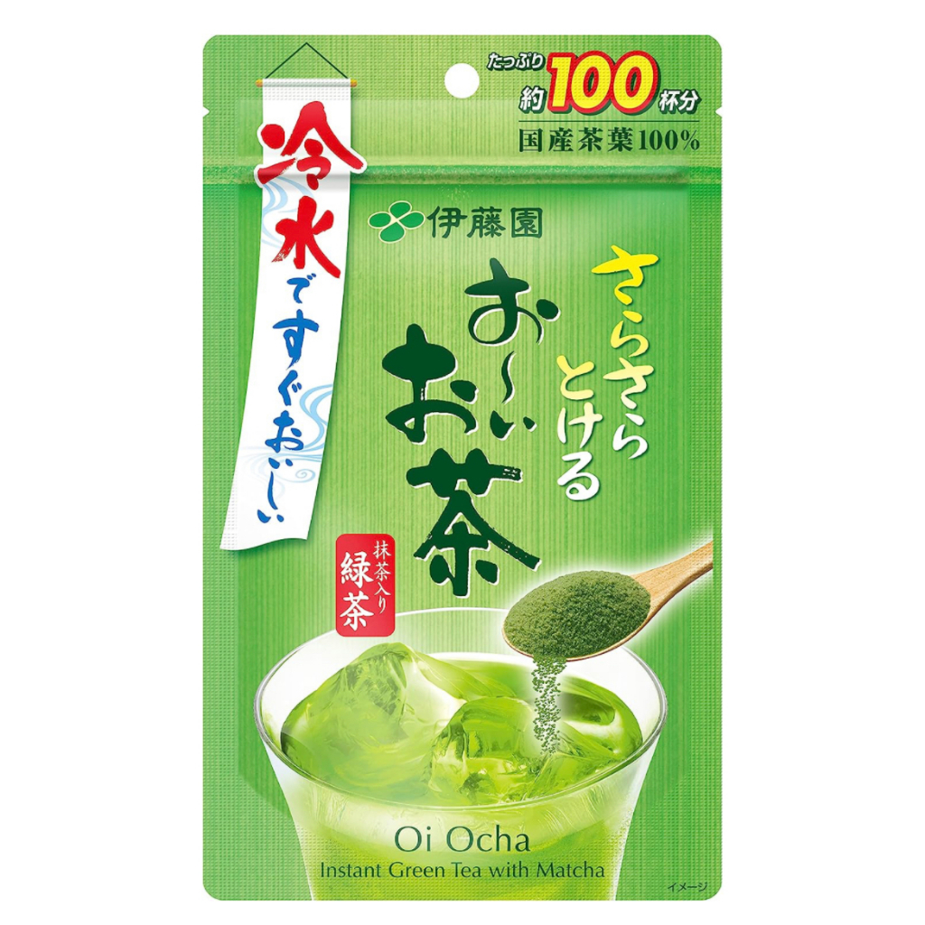 Ito En Green Tea Oi Ocha powdered green tea You can do it right away ...