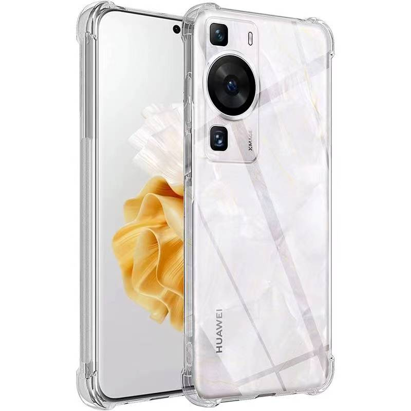 P60ตรงรุ่น(พร้อมส่งในไทย)เคสTPUใสกันกระแทกแบบคลุมกล้องHuawei P60 Pro ...