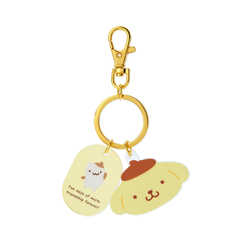 [ส่งตรงจากญี่ปุ่น] Sanrio Pom Pom Purin Face Type ที่ใส่กุญแจ ตัวละคร ...