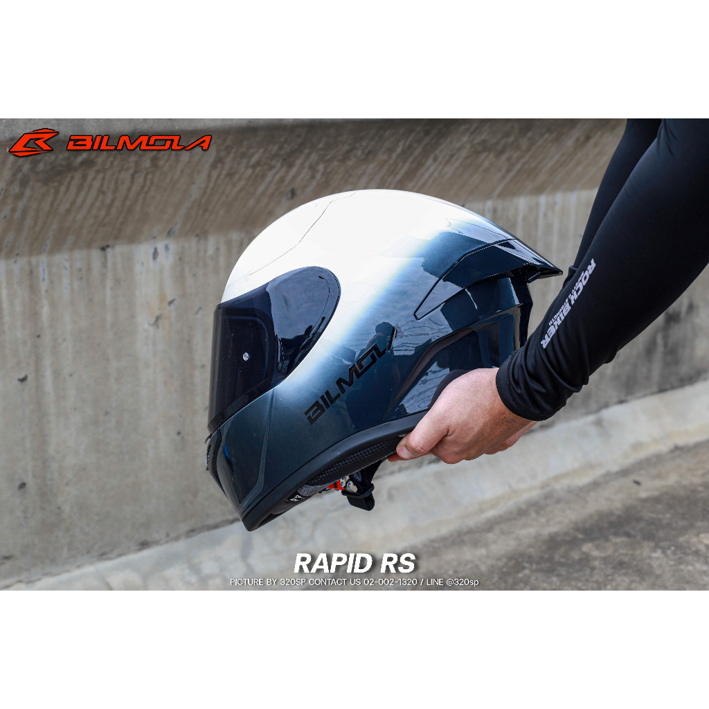 หมวกกันน็อค Bilmola Rapid RS | Twotone Special Edition POLICE / JACKPOD ...