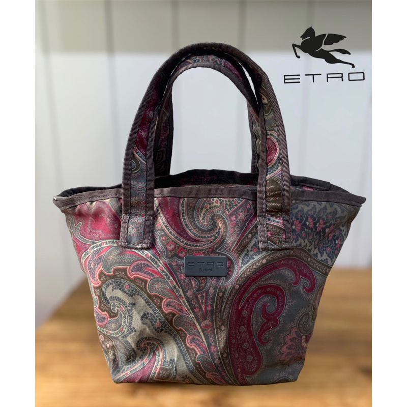 ETRO Profumi handbag สีแปลก สวย สภาพใหม่ ใครชอบแบรนด์นี้ไม่ควรพลาด ...