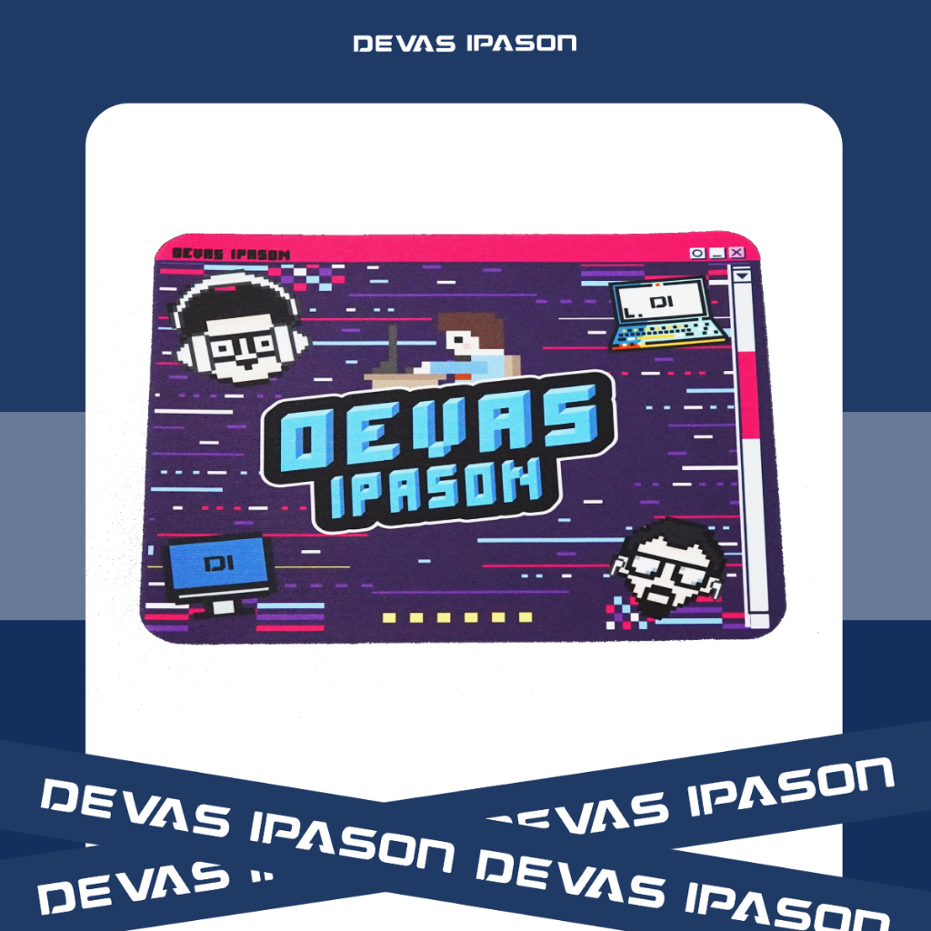 IPASON Mouse Pad (แผ่นรองเมาส์) 22x18 Cm. | Shopee Thailand