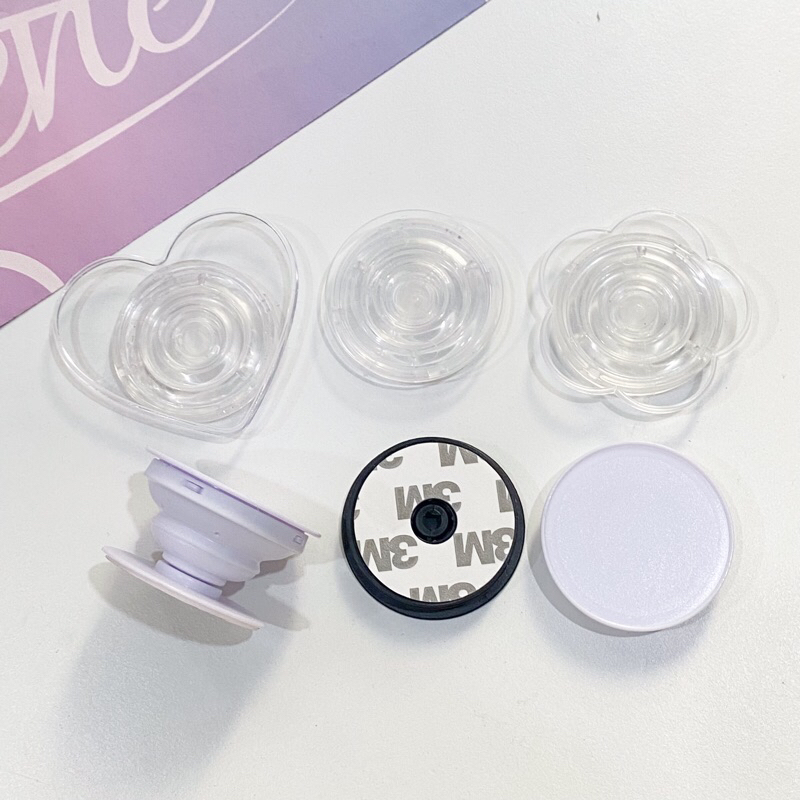 griptok กริ๊ปตอก ที่ติดหลังโทรศัพท์ ฐานgriptok วงกลม ดอกไม้ หัวใจ | Shopee Thailand