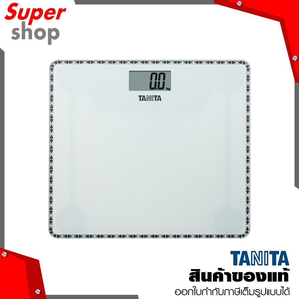 TANITA เครื่องชั่งน้ำหนักดิจิตอลส่วนบุคคล รุ่น HD-380 สีขาว | Shopee Thailand