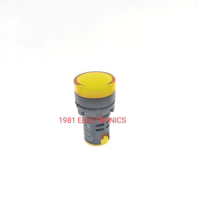 AD16-22DS AD16-22D/S LAMP 22MM. แลมป์หลอดไฟโชว์แสดงสถานะ 12VDC/AC 24VDC/AC 220VAC | Shopee Thailand
