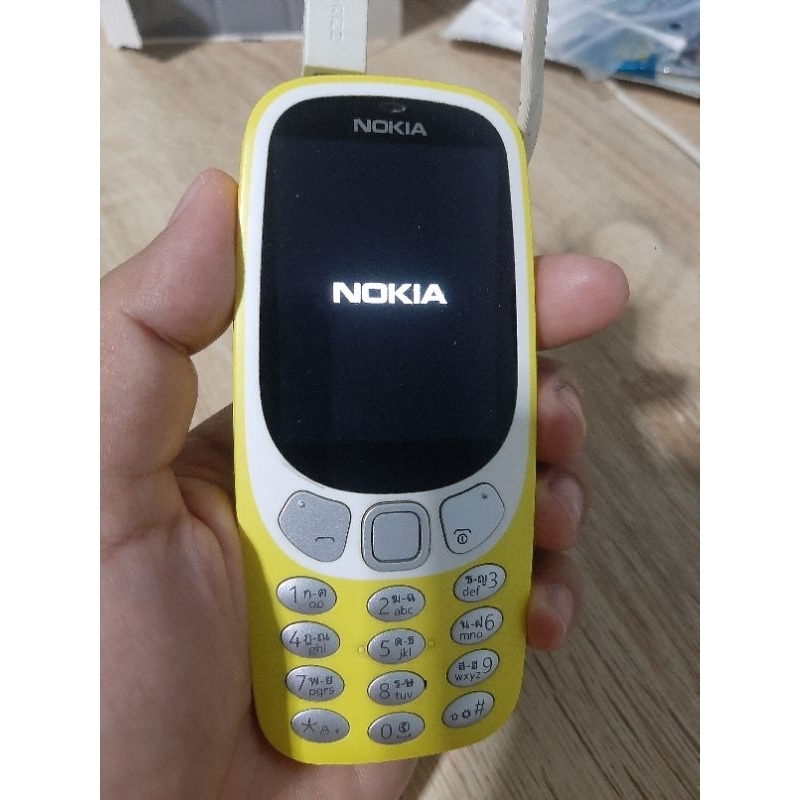 มือ 2 - nokia 3310 4g ( ไม่มีสายชาร์จ หาซื้อ สายชาร์จไทป์ micro usb ได้ ...