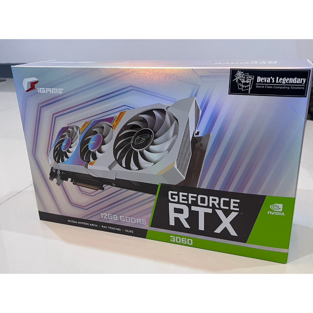Colorful GPU Geforce RTX (การ์ดจอ) 3060 12GB (Igame Ultra W OC 12GB ...