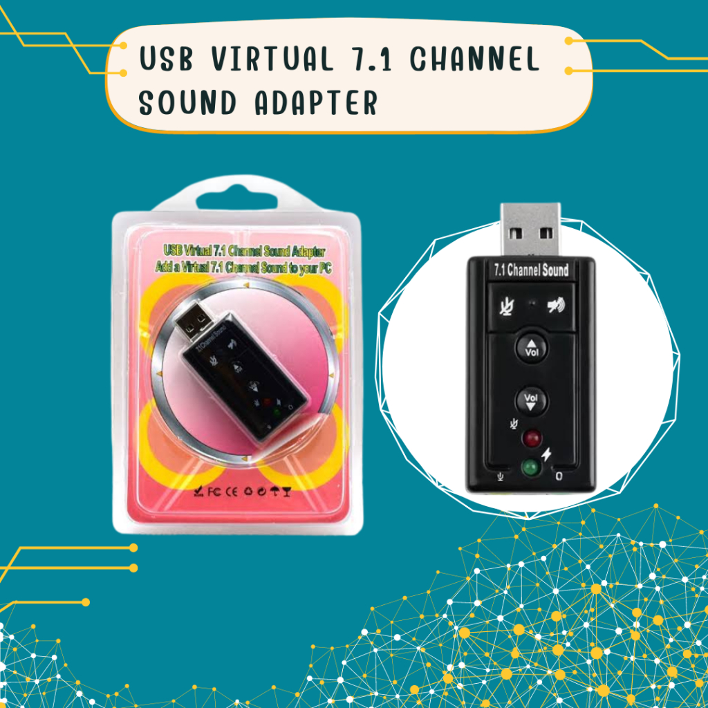 Usb virtual 7.1 Channel sound adapter | Shopee Thailand