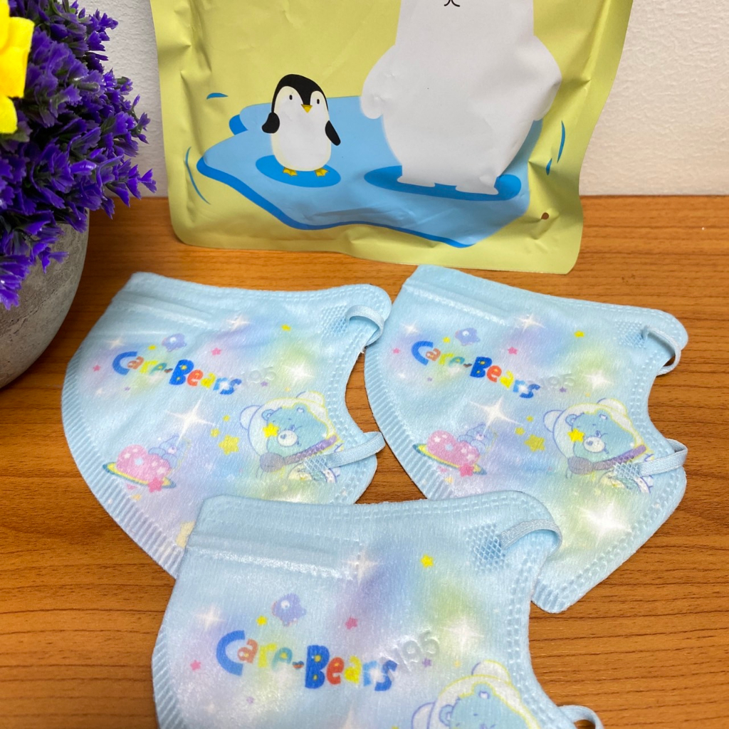 KN95 หนา5ชั้น เเมสสำหรับเด็กอายุ4-12ปี ลายการ์ตูนเเยกซีน 1เเพ็คมี10ชิ้น ...