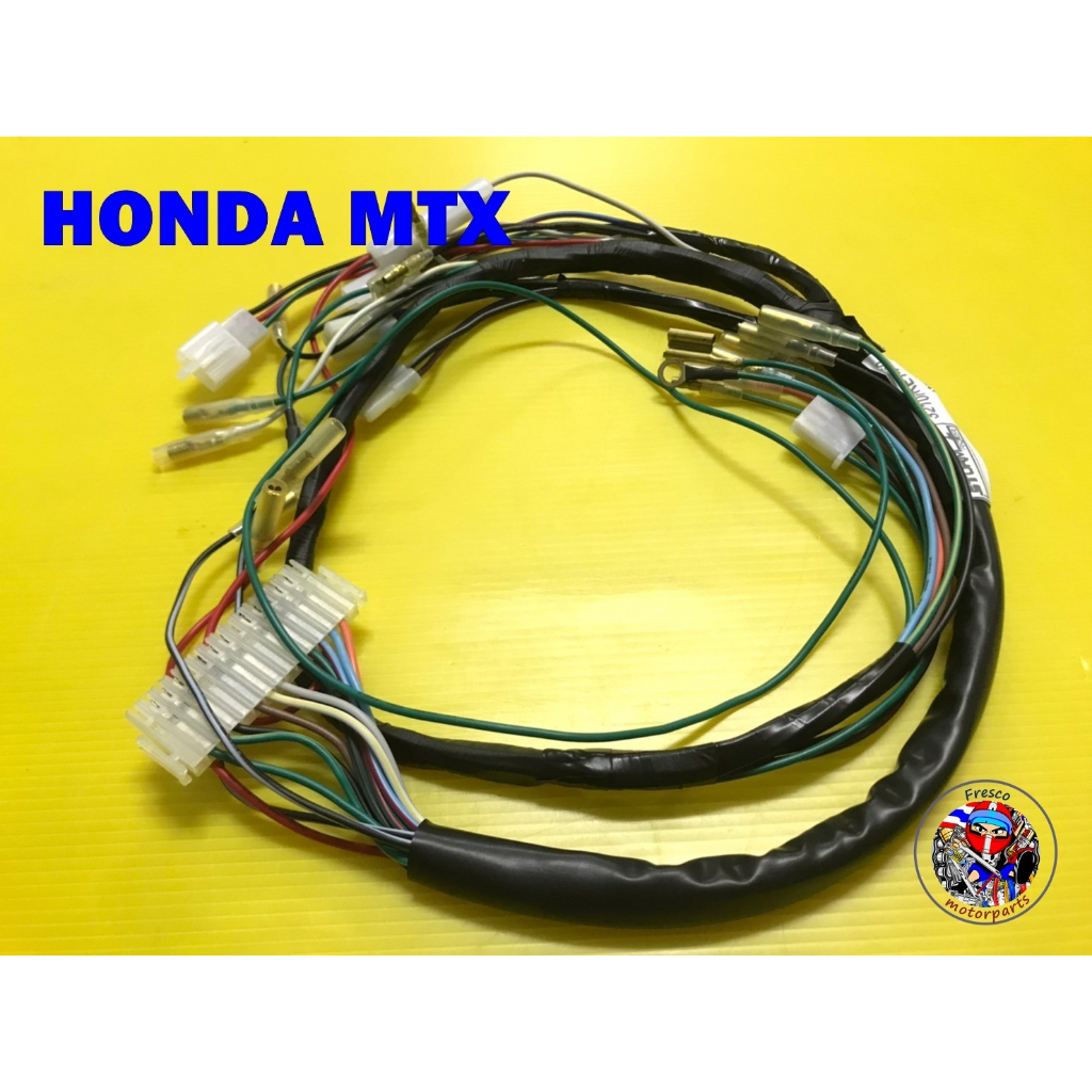 HONDA MTX125 MTX250 MAIN HARNESS WIRE WIRING ชุดสายไฟ | Shopee Thailand