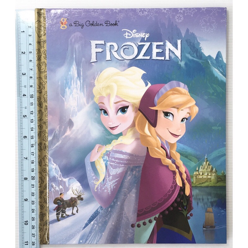 Frozen Disney A Big Golden Book (ขอบถลอกเล็กน้อย) หนังสือภาษาอังกฤษปก ...